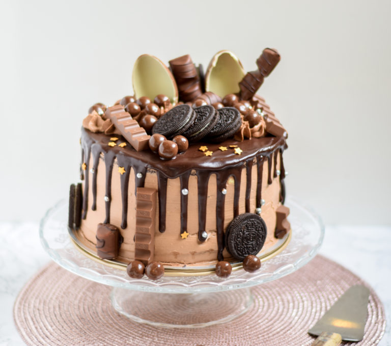 Ferrero Rocher taart - Doortjes Keuken