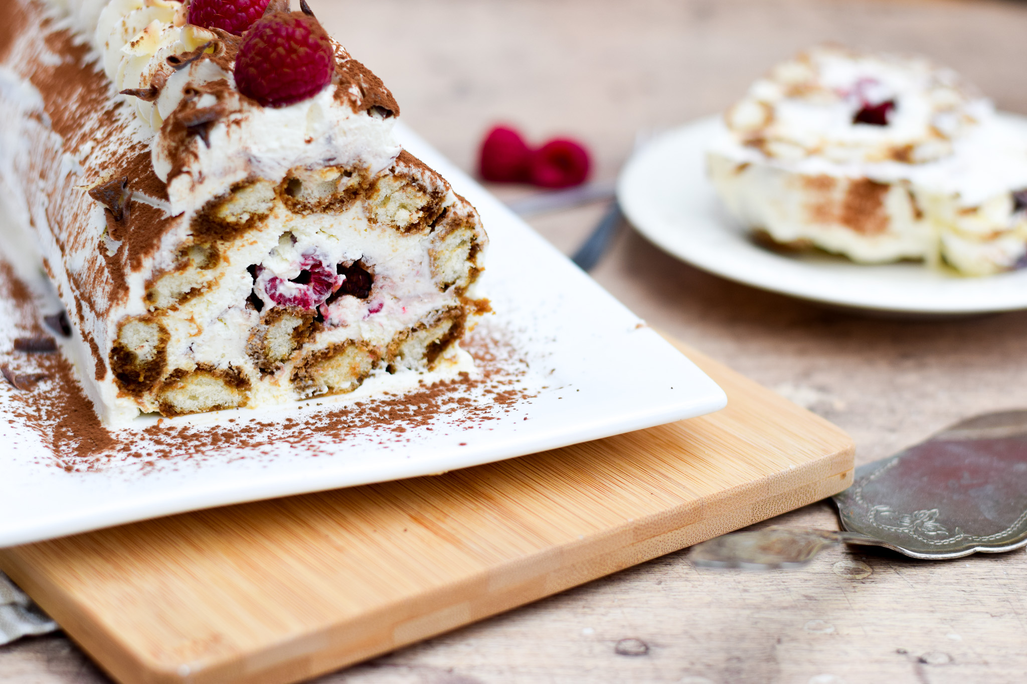 No bake tiramisu roll - Doortjes Keuken