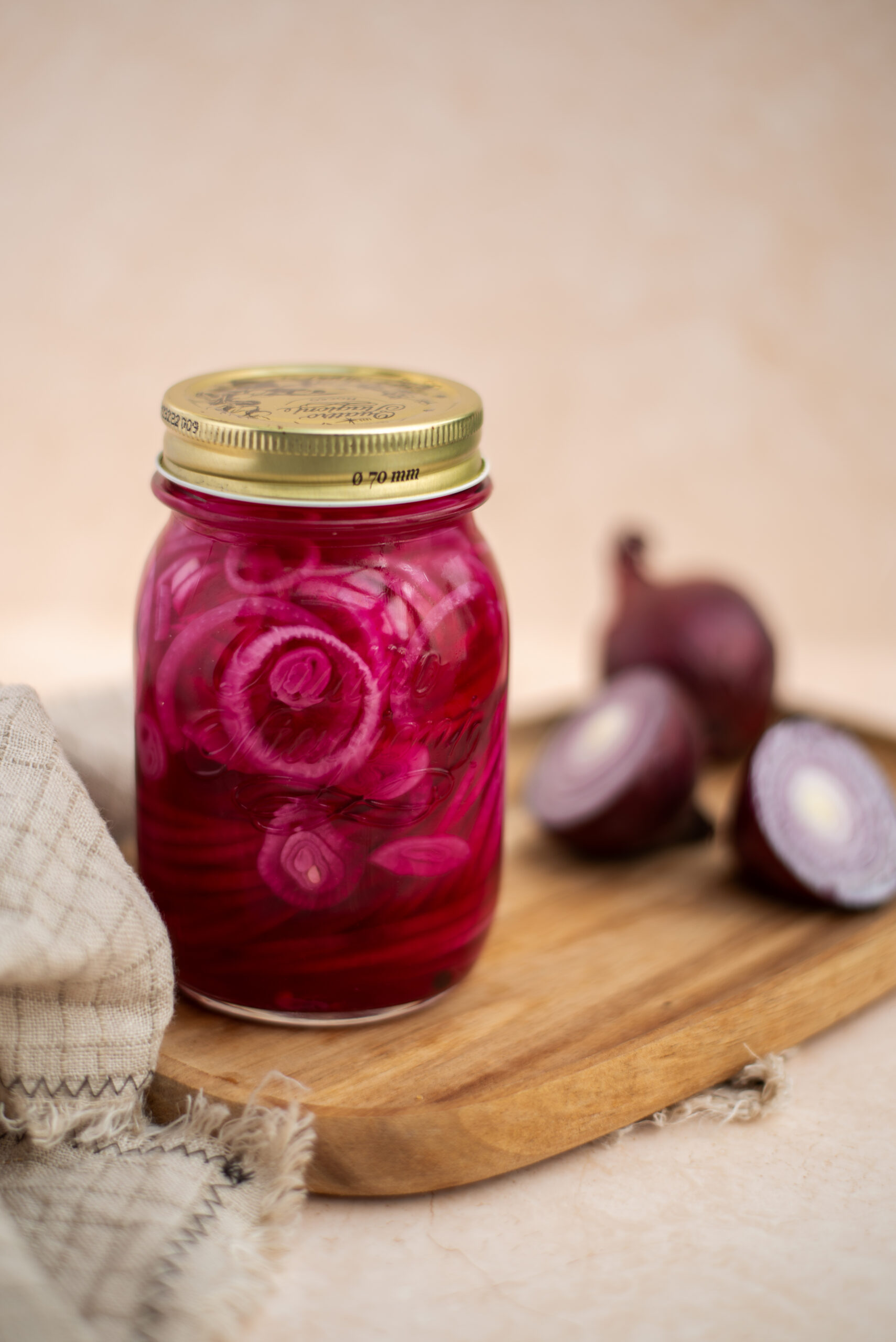 Ingelegde rode ui - Doortjes Keuken