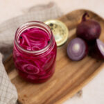 Ingelegde rode ui - Doortjes Keuken